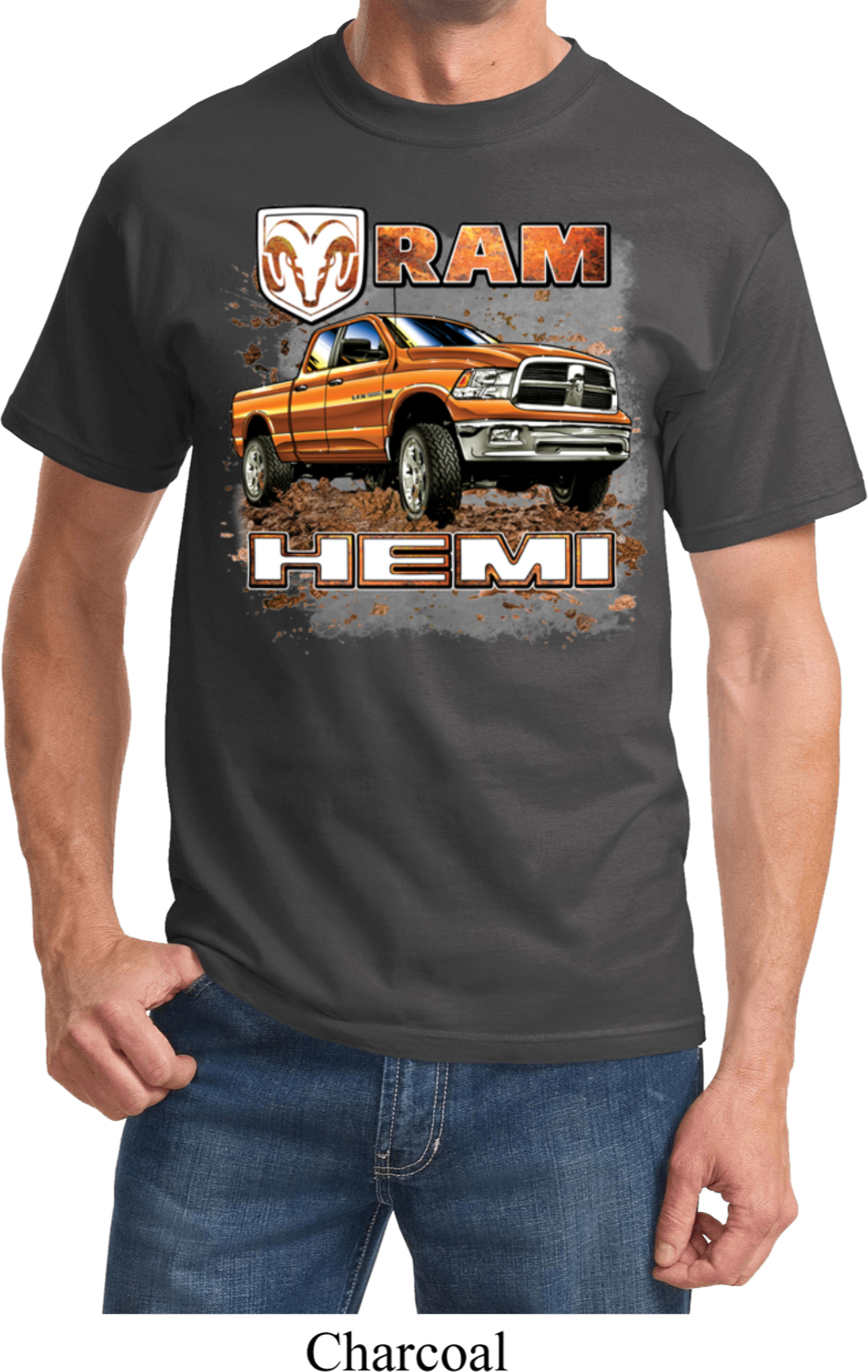 Dodge Shirt Ram Hemi Trucks Tee T-Shirt - Ram Hemi Trucks Mens Dodge Shirts