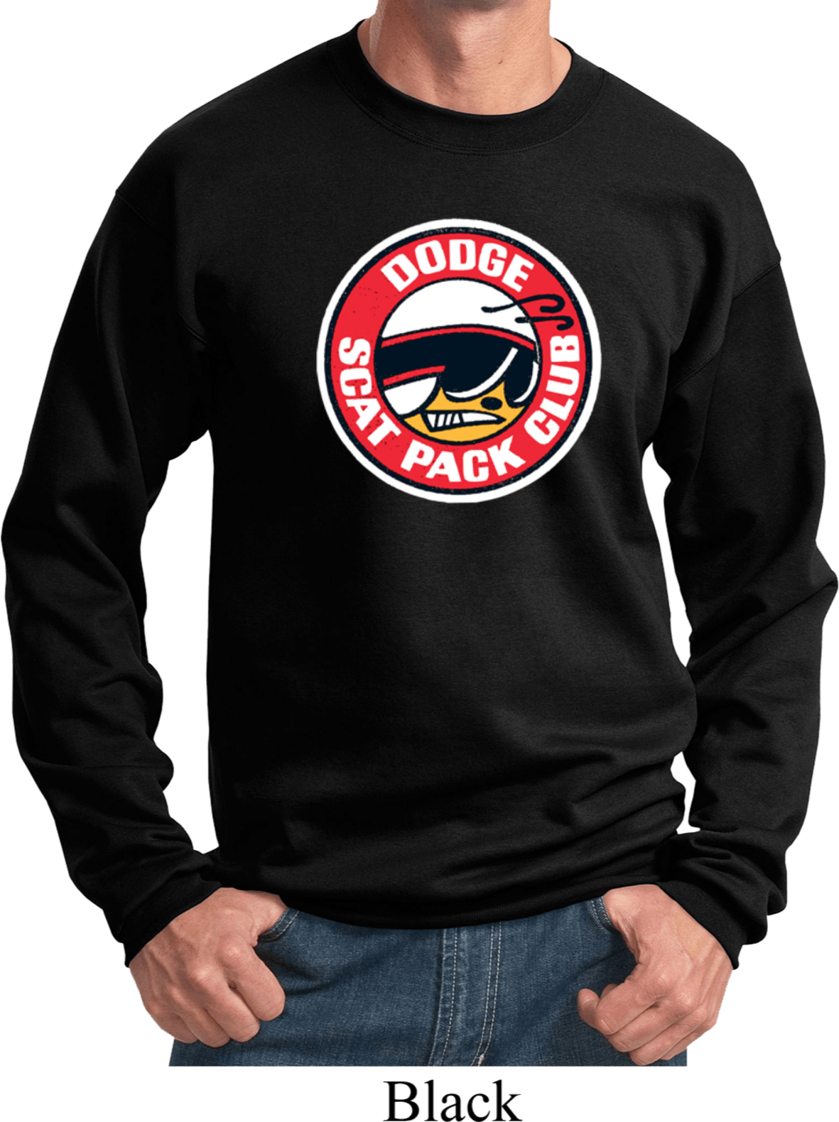 Dodge Sweatshirt Dodge Scat Pack Club Sweat Shirt - Dodge Scat Pack ...