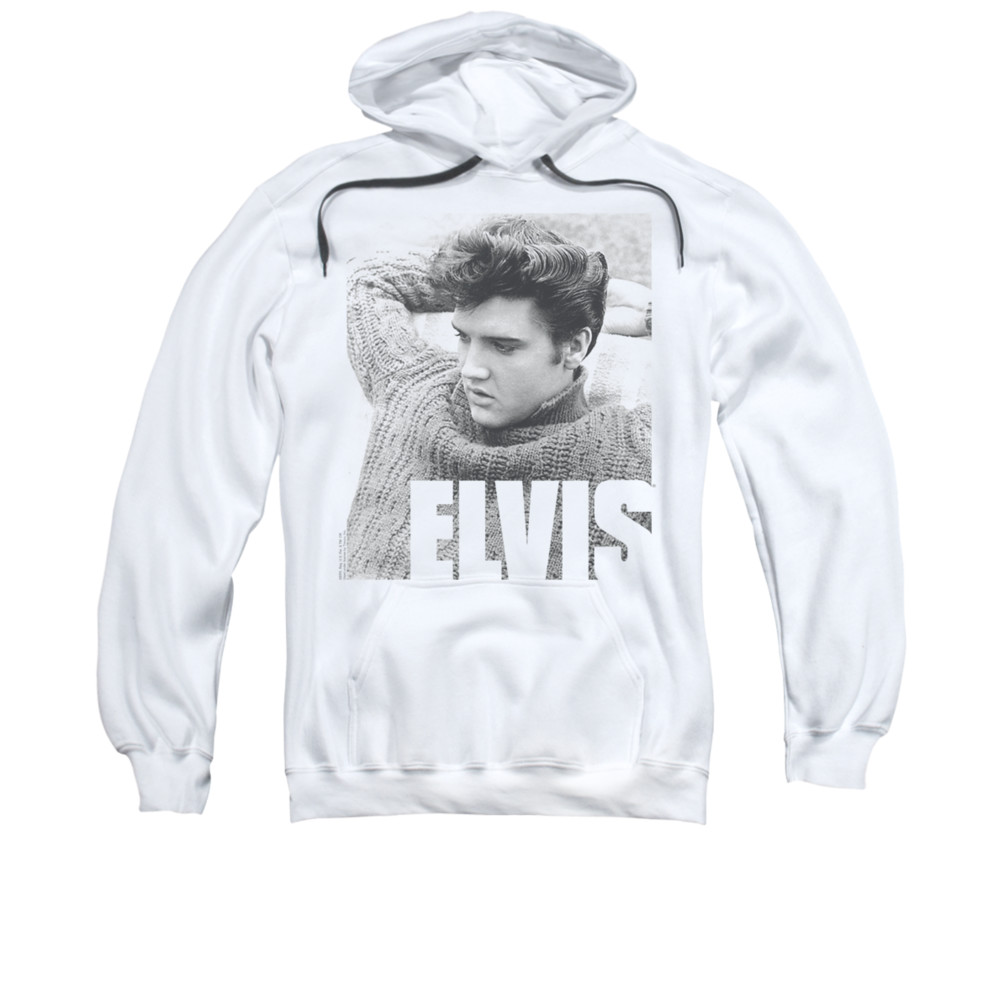Elvis Presley Hoodie Relaxing Sweater White Sweatshirt Hoody - Elvis ...
