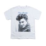 Elvis Presley Shirt Script Sweater Long Sleeve White Tee T-Shirt ...