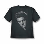 Elvis Presley Shirt Juniors True American Idol Charcoal T-Shirt - Elvis ...