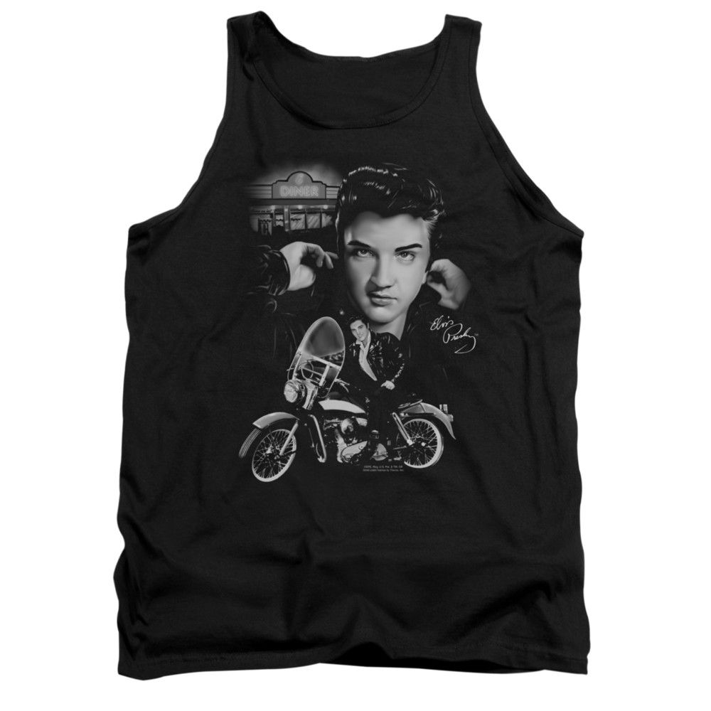 Elvis Presley Shirt Tank Top Rides Again Black Tanktop - Elvis Presley ...