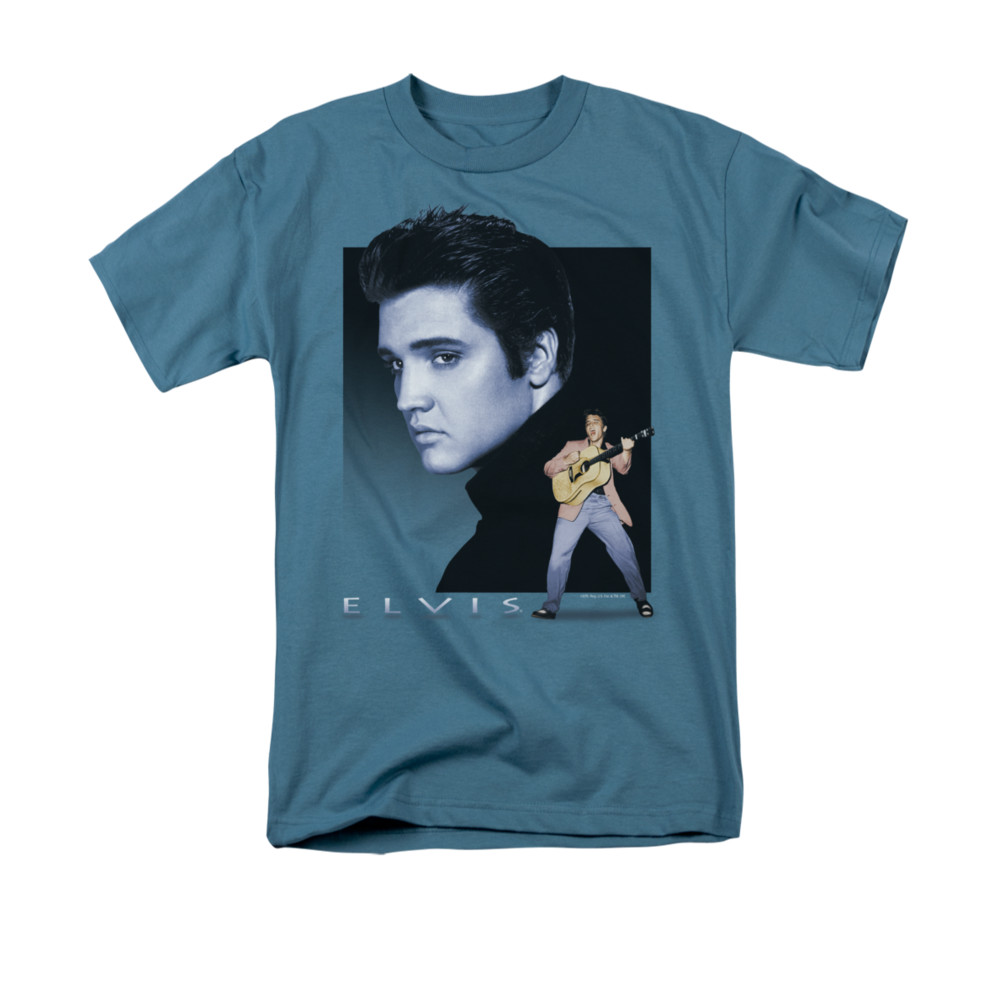 Elvis T-shirt - Classic Rock King Blue Rocker Classic Performer - Elvis ...