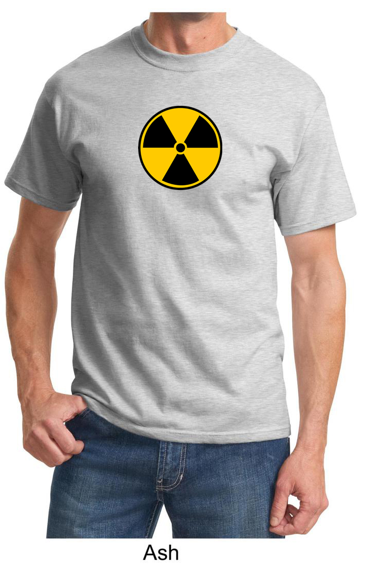 Fallout Shirt Radioactive Radiation Symbol Adult T-shirt - Radiation ...