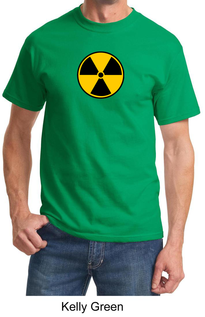 Fallout Shirt Radioactive Radiation Symbol Adult T-shirt - Radiation ...