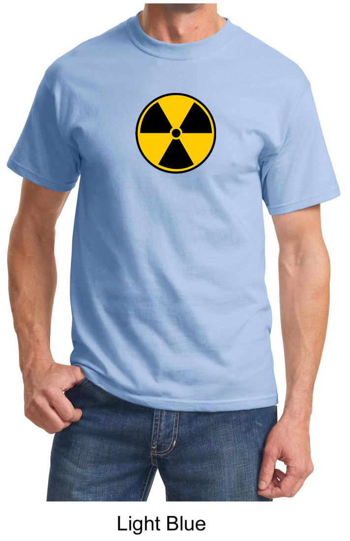 Fallout Shirt Radioactive Radiation Symbol Adult T-shirt - Radiation ...