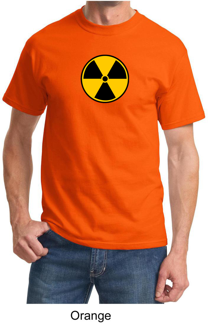 Fallout Shirt Radioactive Radiation Symbol Adult T-shirt - Radiation ...
