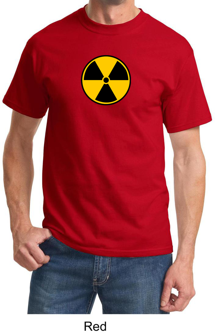 Fallout Shirt Radioactive Radiation Symbol Adult T-shirt - Radiation ...