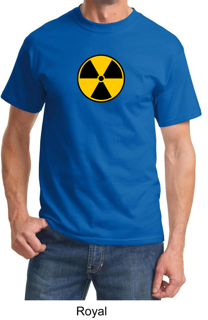 Fallout Shirt Radioactive Radiation Symbol Adult T-shirt - Radiation ...