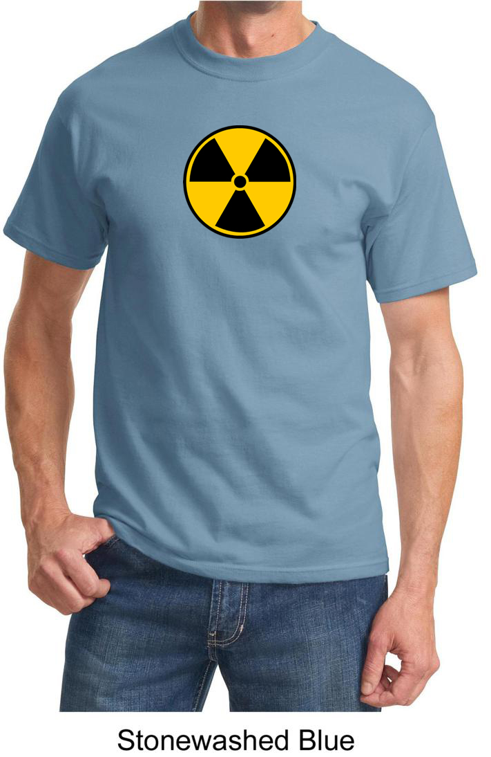 Fallout Shirt Radioactive Radiation Symbol Adult T-shirt - Radiation ...