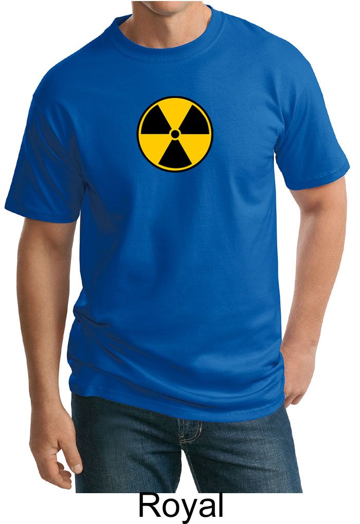 Fallout Shirt Radioactive Radiation Symbol Adult Tall T-shirt ...
