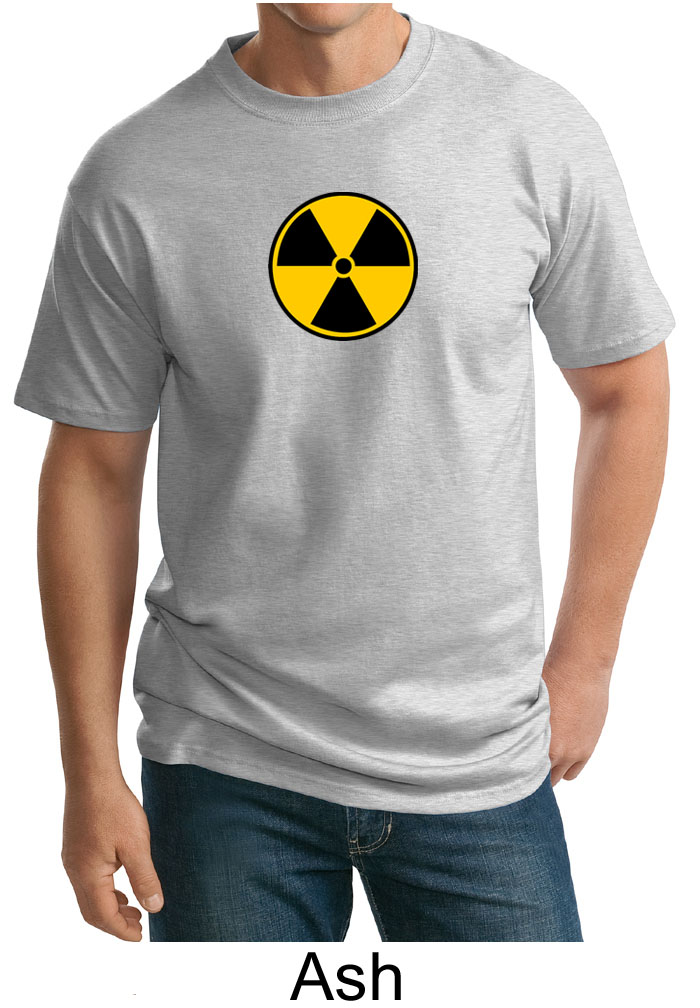 Fallout Shirt Radioactive Radiation Symbol Adult Tall T-shirt ...
