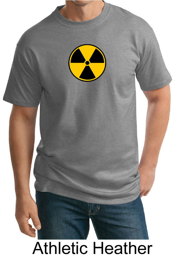 Fallout Shirt Radioactive Radiation Symbol Adult Tall T-shirt ...