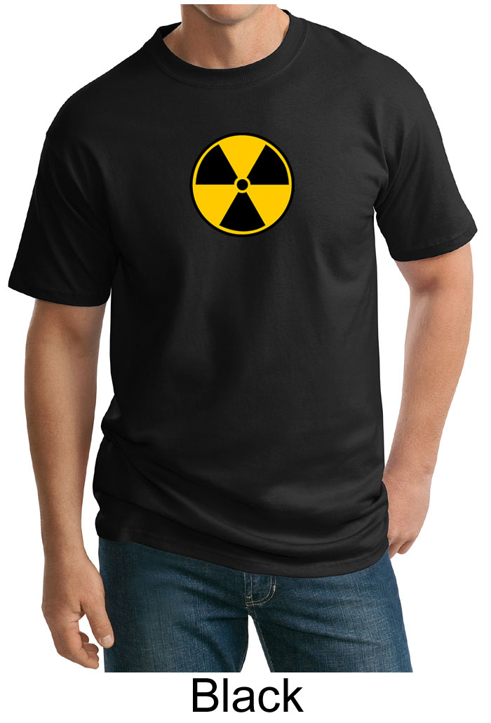 Fallout Shirt Radioactive Radiation Symbol Adult Tall T-shirt ...