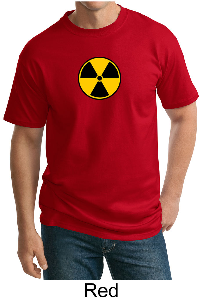 Fallout Shirt Radioactive Radiation Symbol Adult Tall T-shirt ...