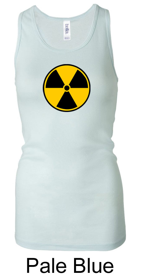 Fallout Tank Top Radioactive Ladies Longer Length Racerback Tanktop ...