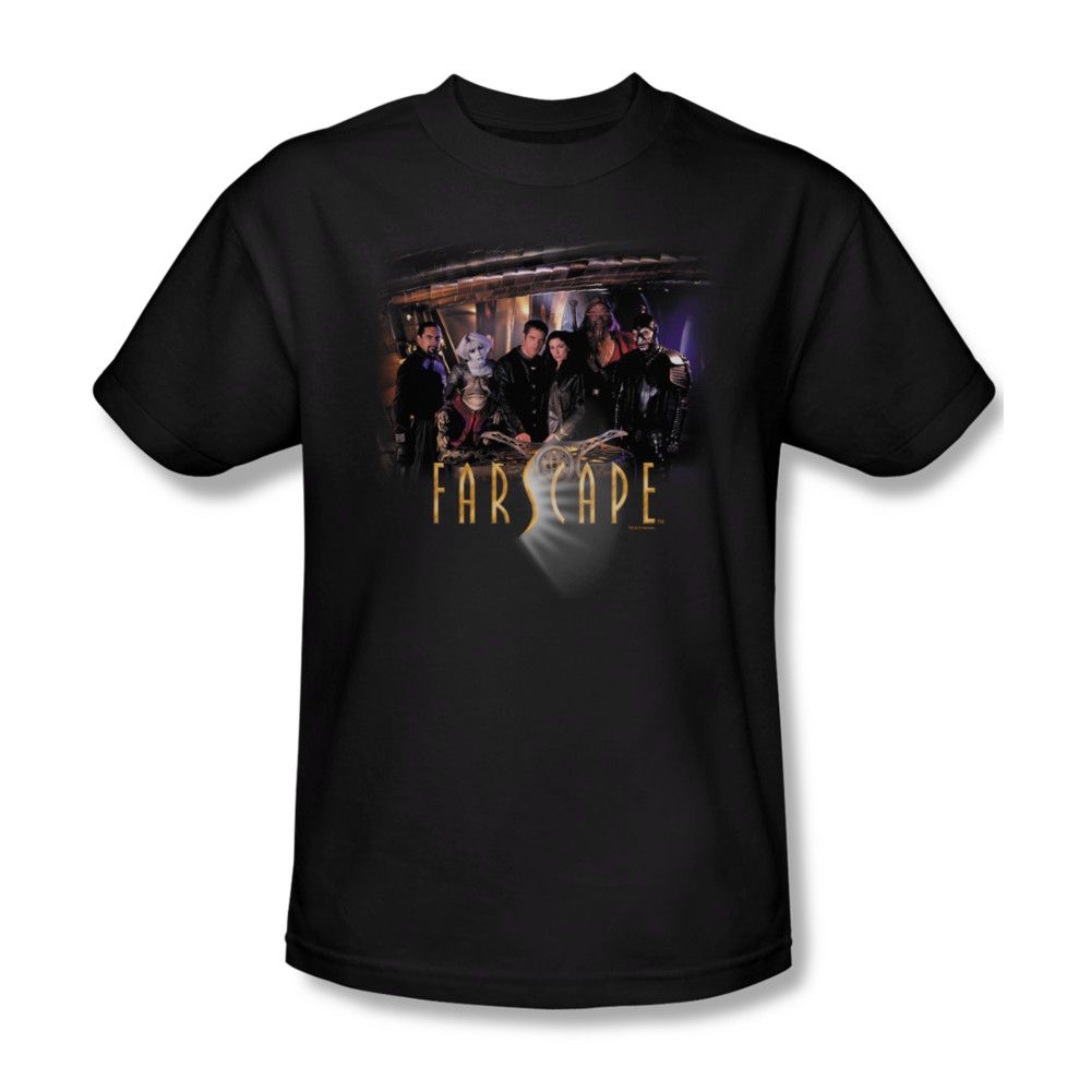 Far Scape Shirt Cast Adult Tee T-Shirt - FarScape Cast Shirts