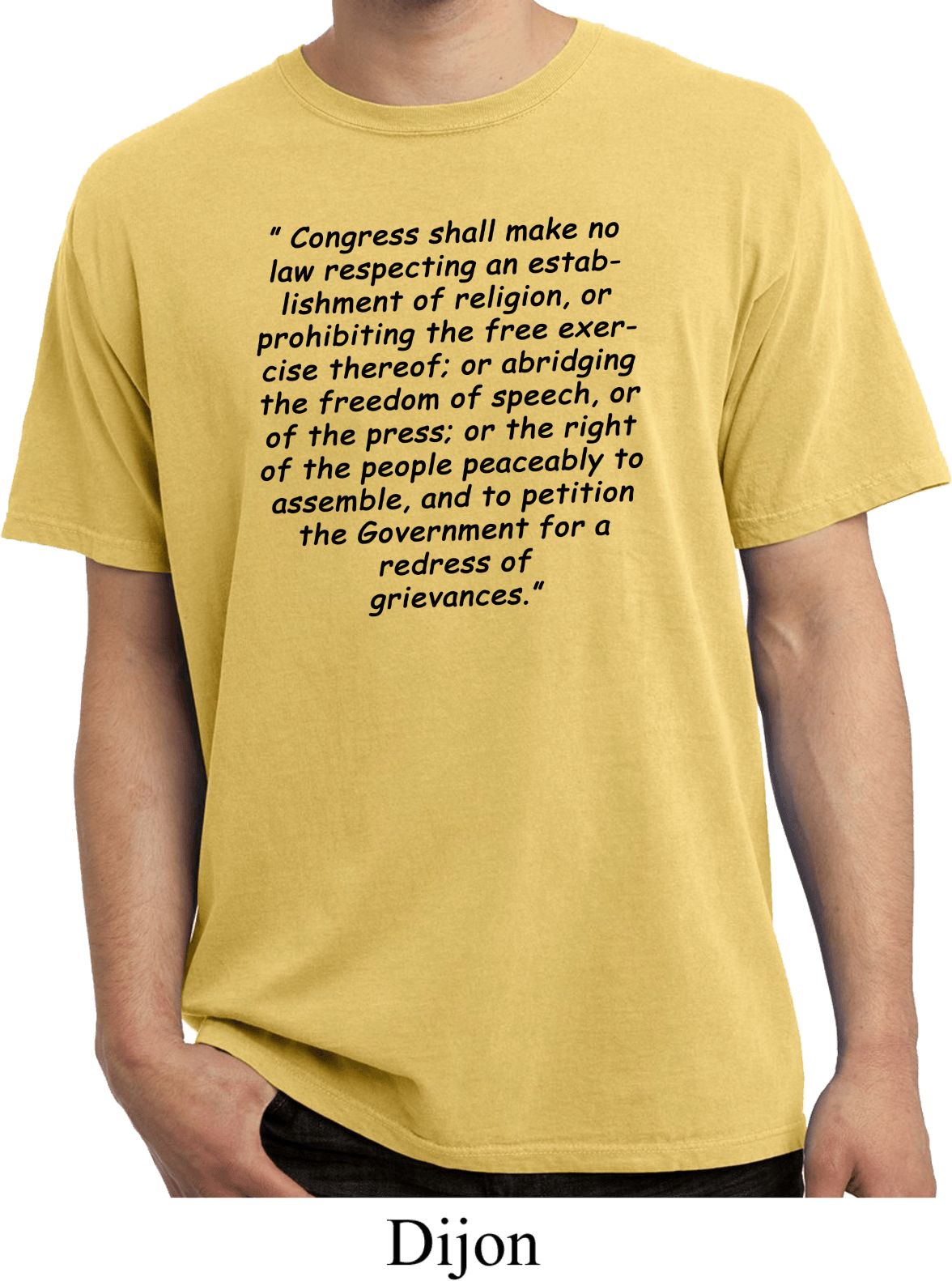 First Amendment Pigment Dyed Shirt - First Amendment Mens Shirts