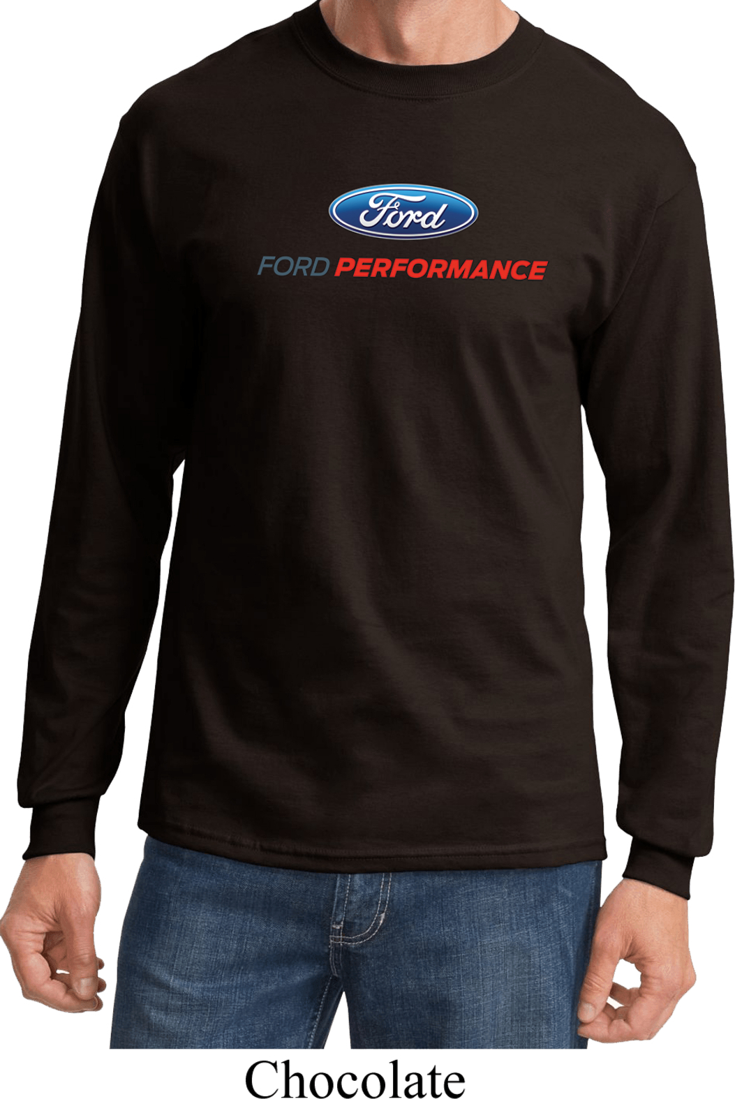 Ford Performance Parts Long Sleeve Shirt - Ford Performance Parts Mens ...