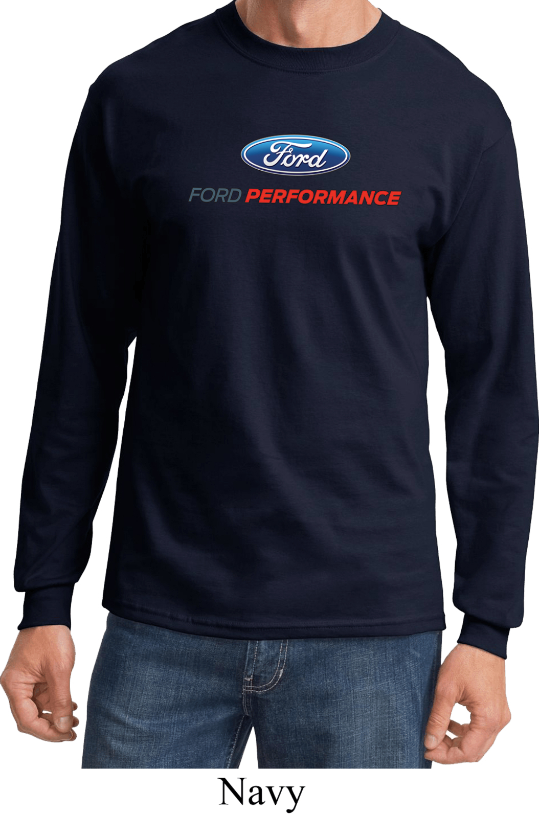 Ford Performance Parts Long Sleeve Shirt - Ford Performance Parts Mens ...