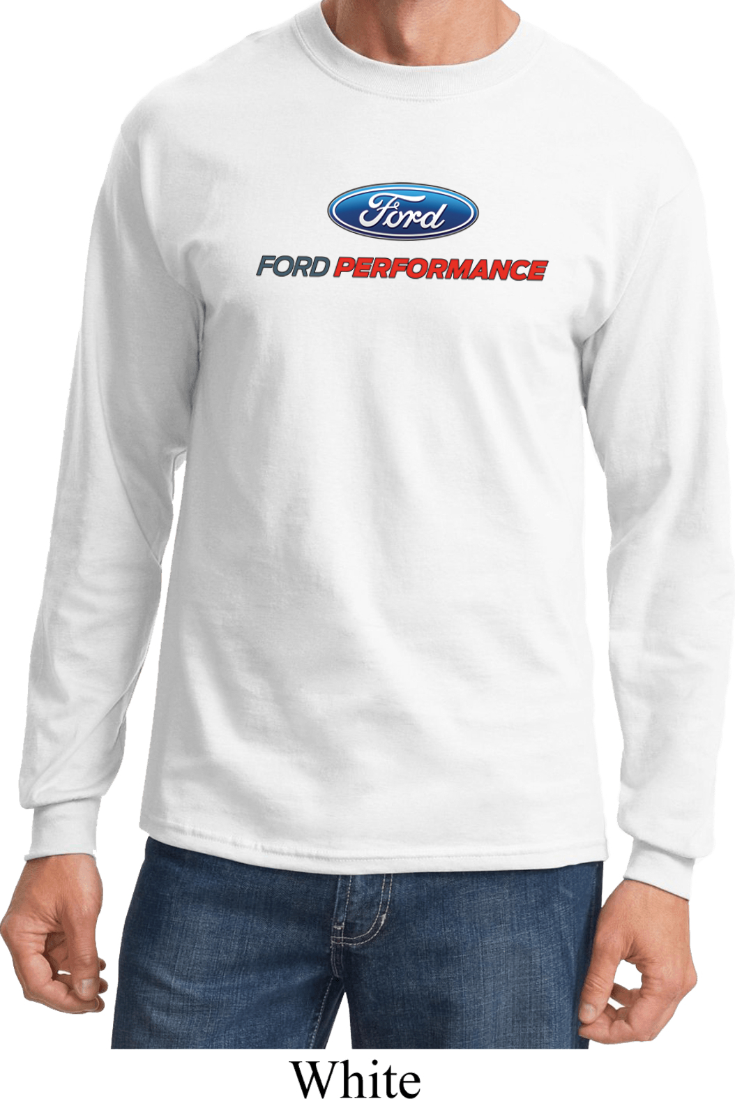Ford Performance Parts Long Sleeve Shirt - Ford Performance Parts Mens ...