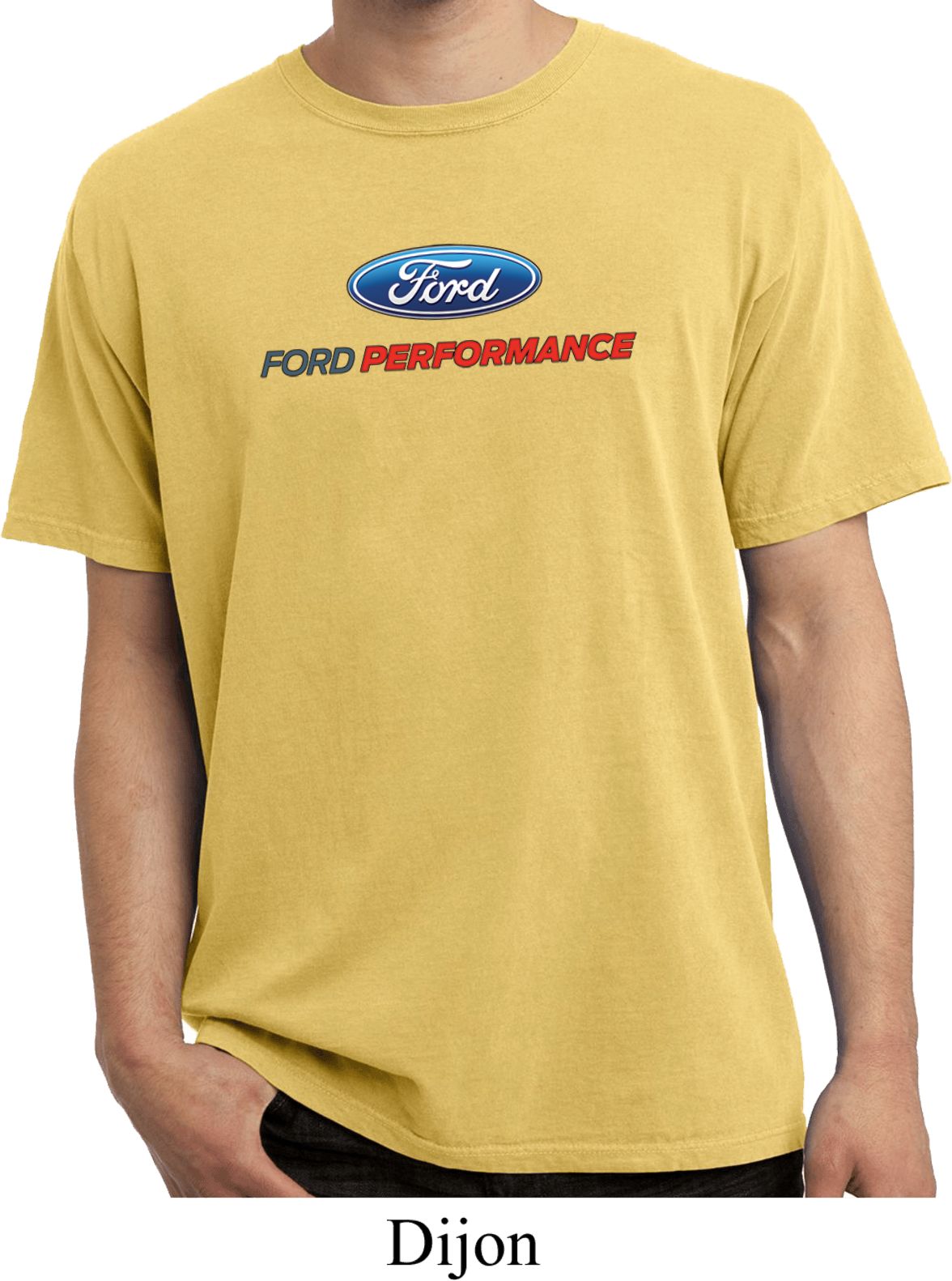 Ford Performance Parts Pigment Dyed Shirt - Ford Performance Parts Mens ...