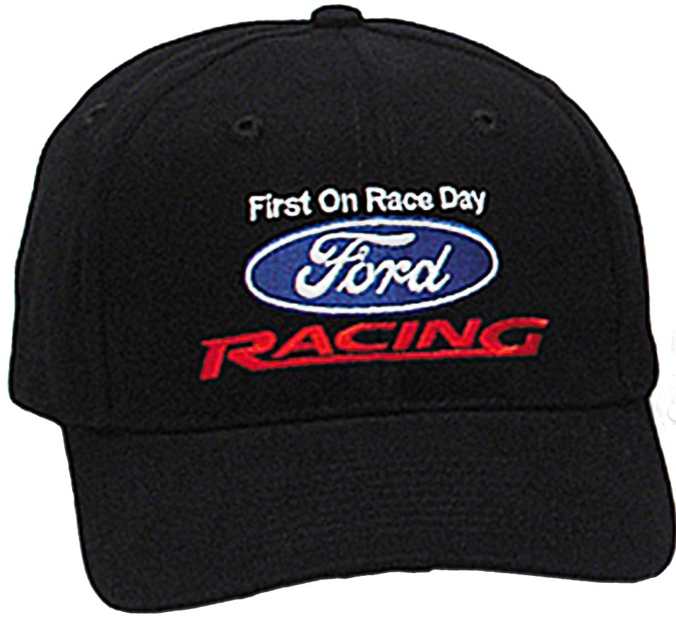 Ford Racing Hat - Two Tone Fine Embroidered Logo Adjustable Cap - Ford ...