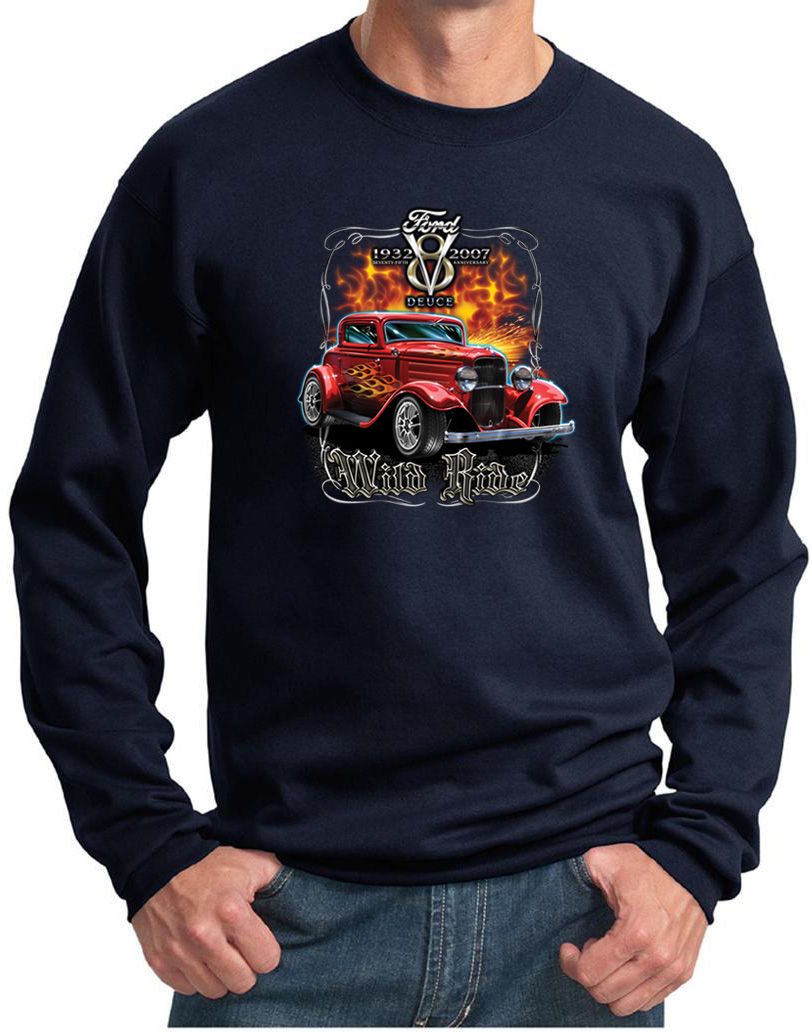 Ford Sweatshirt Wild Ride Sweatshirt - Ford Shirt Wild Ride