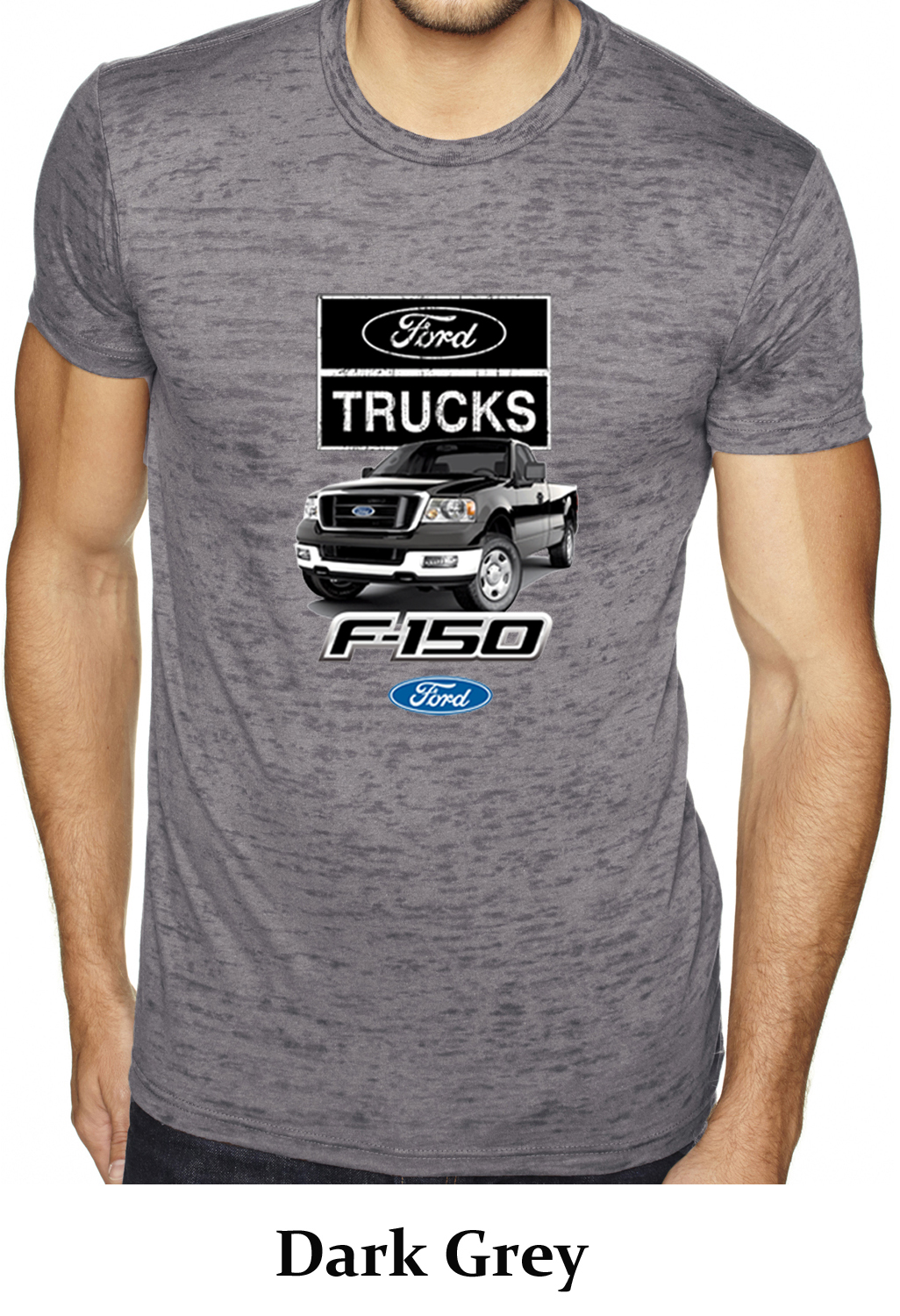 Ford Truck Shirt F-150 Mens Burnout Tee T-Shirt - F-150 Trucks Mens ...