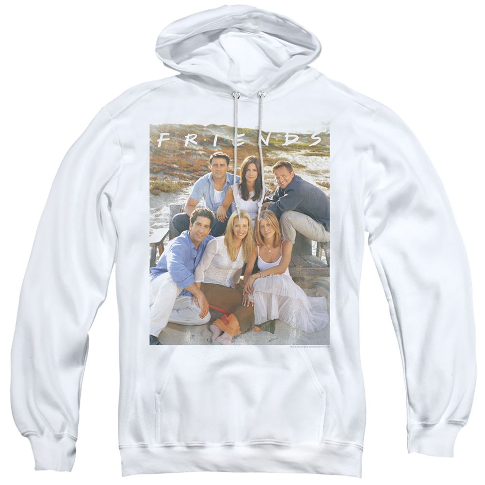 Friends "Life's a Beach" Adult Hoodie Sweatshirt - Friends TV Show