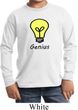 Genius Light Bulb Kids Long Sleeve Shirt - Genius Light Bulb Kids Shirts