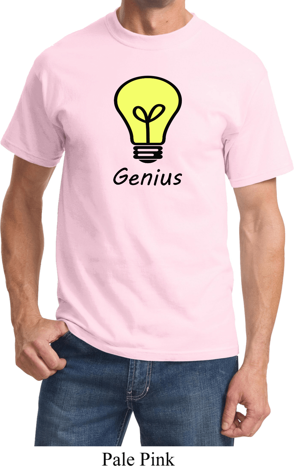 Genius Light Bulb Shirt - Genius Light Bulb Mens Shirts