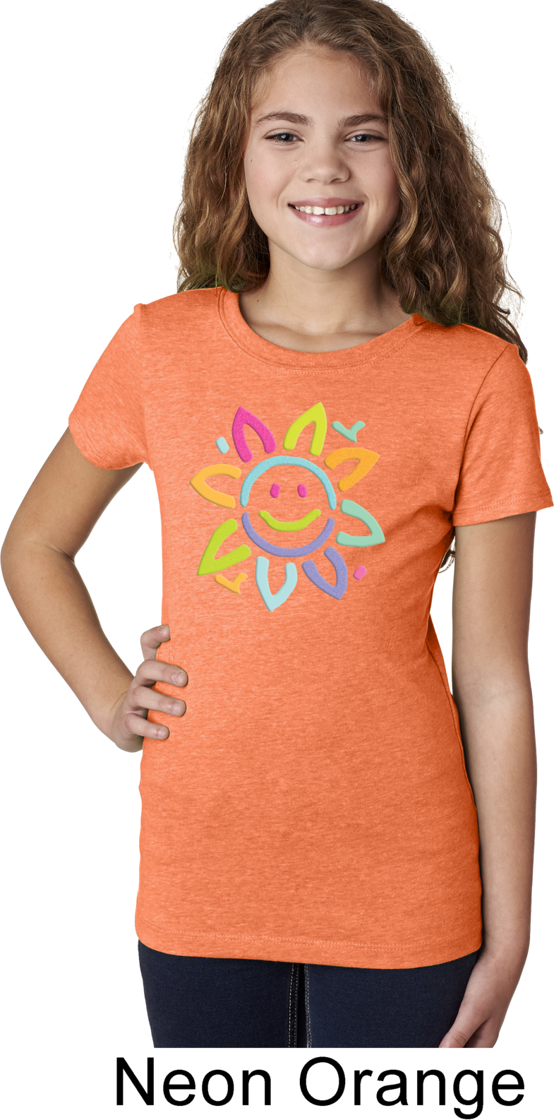 Girls Flower Shirt Sunflower Tee T-Shirt - Sunflower Kids Shirts