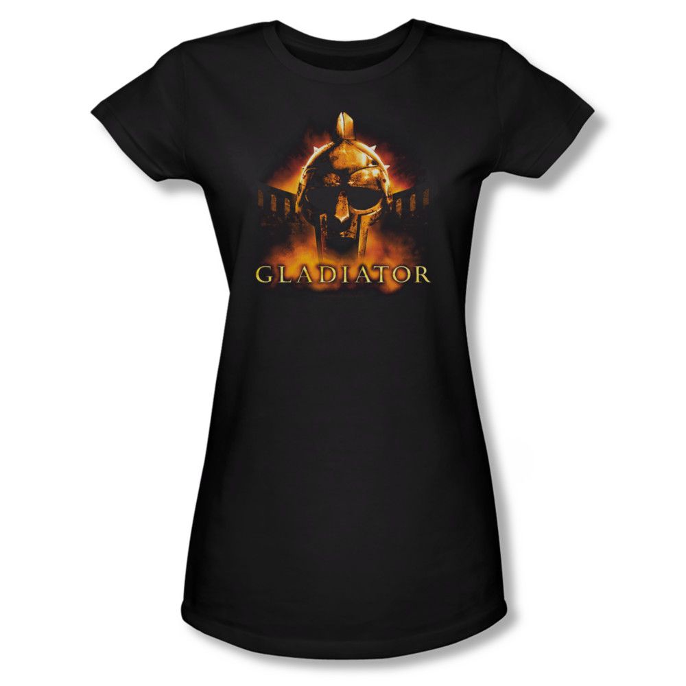 Gladiator Shirt Juniors My Name Is Black Tee T-Shirt - Gladiator My ...