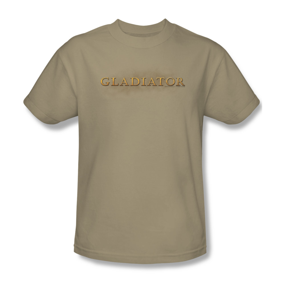 Gladiator Shirt Logo Adult Sand Tee T-Shirt - Gladiator Logo Shirts