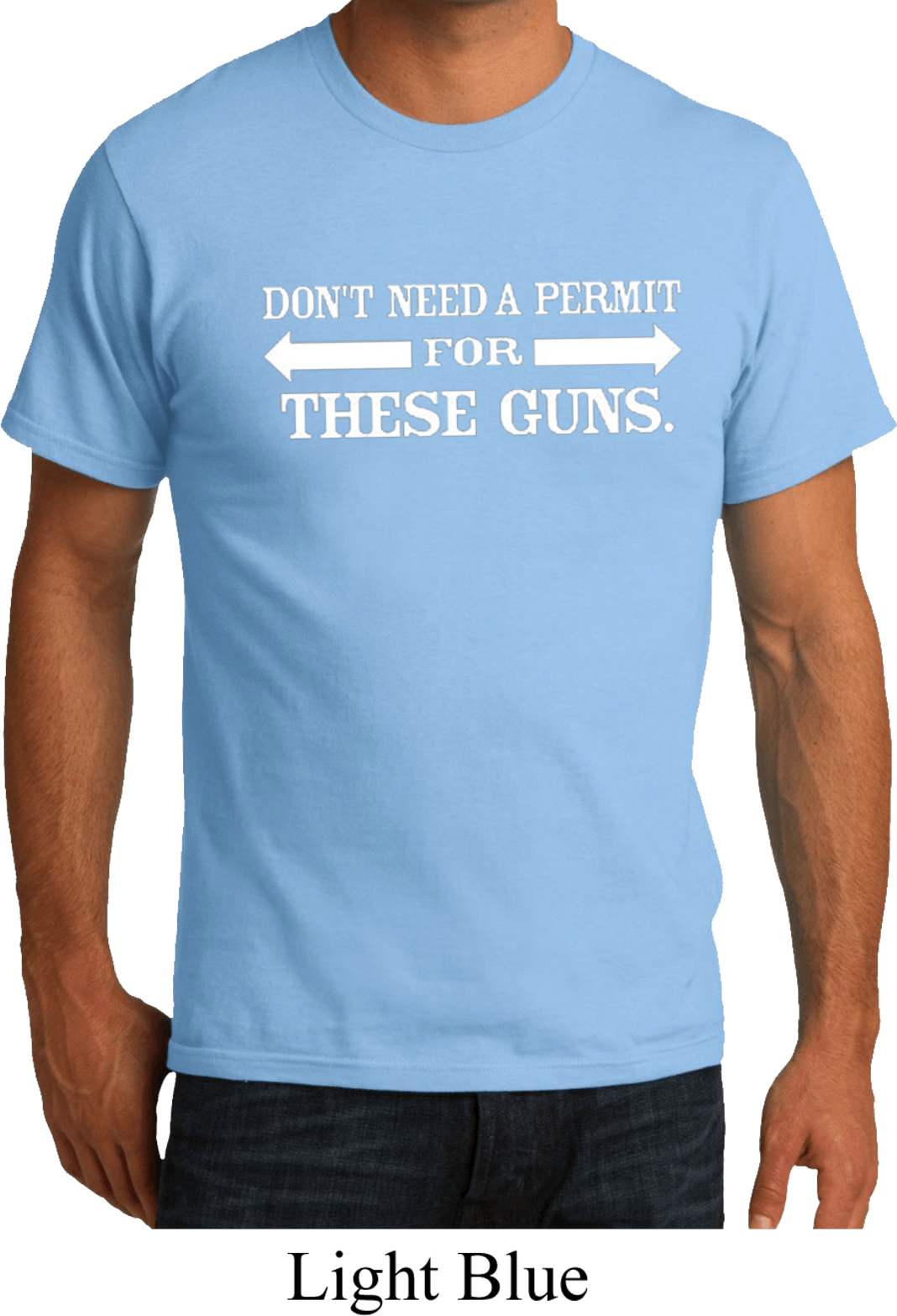 Guns Permit Mens Organic Shirt - Guns Permit Mens Shirts