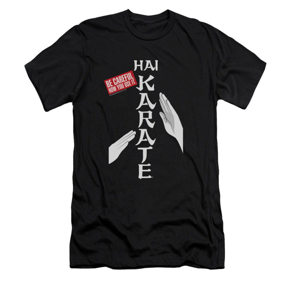 Hai Karate Shirt Slim Fit Be Careful Black T-Shirt - Hai Karate Cologne ...