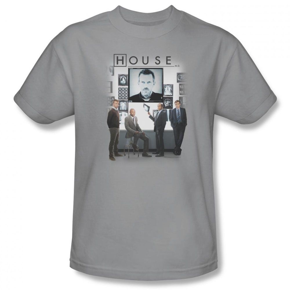 House Shirt Cast Silver T-Shirt - House Cast Shirts