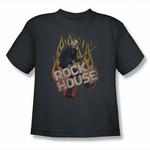 House Shirt Rock The House Charcoal T-Shirt - House Rock The House Shirts