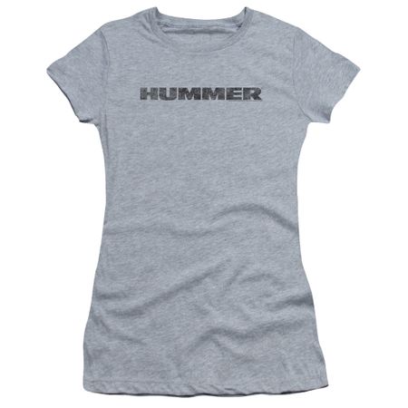 Hummer Juniors Shirt Distressed Logo Athletic Heather T-Shirt - Hummer ...