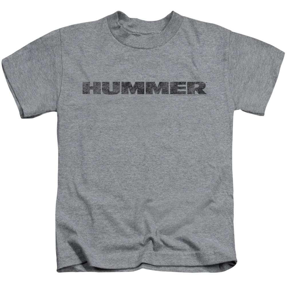 Hummer Kids Shirt Distressed Logo Athletic Heather T-Shirt - Hummer ...