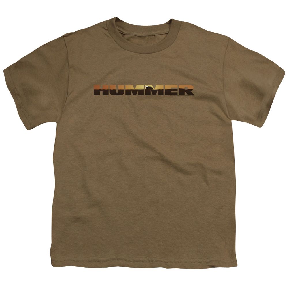Hummer Kids Shirt Sunset Logo Safari Green T-Shirt - Hummer Sunset Logo ...