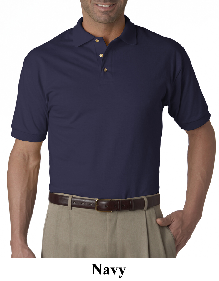 Jerzees Polo Shirt Heavyweight Cotton Golf Sport Shirt - Jerzees Polos ...