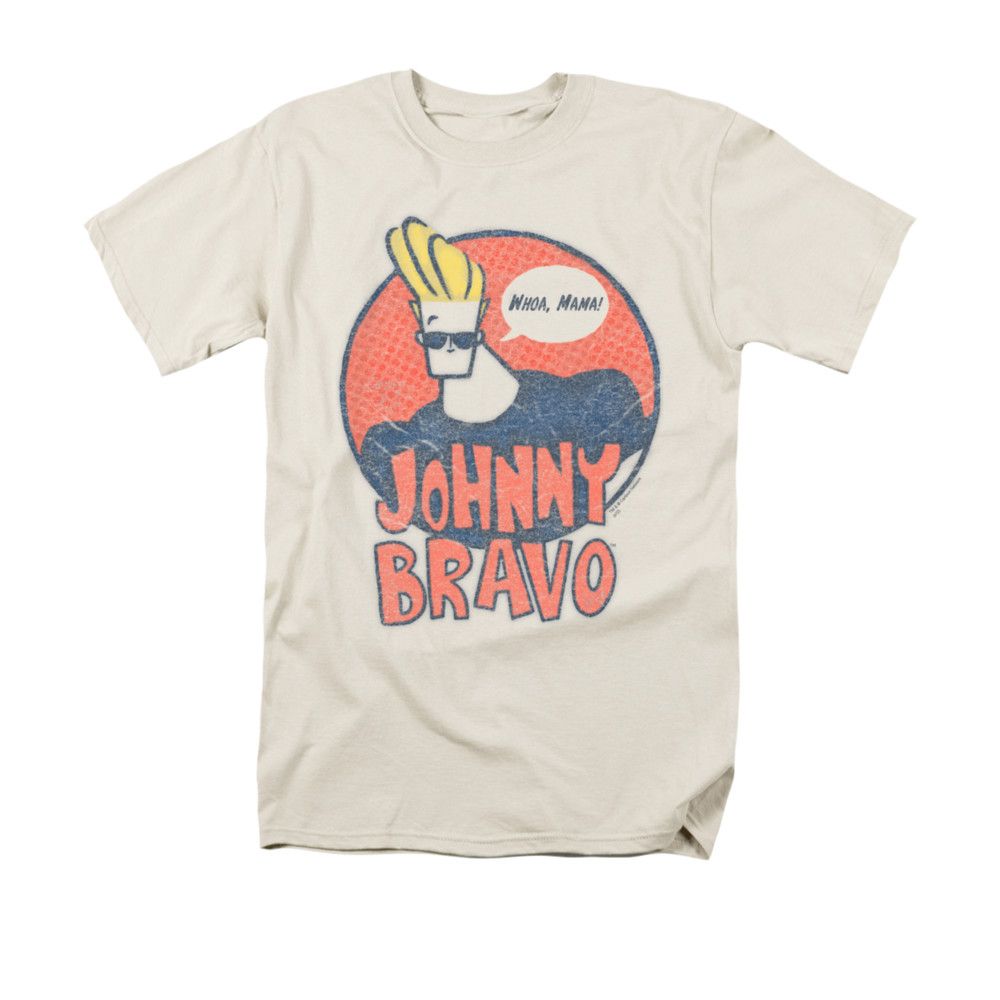 Johnny Bravo Shirt Wants Me Adult Cream Tee T-Shirt - Johnny Bravo ...
