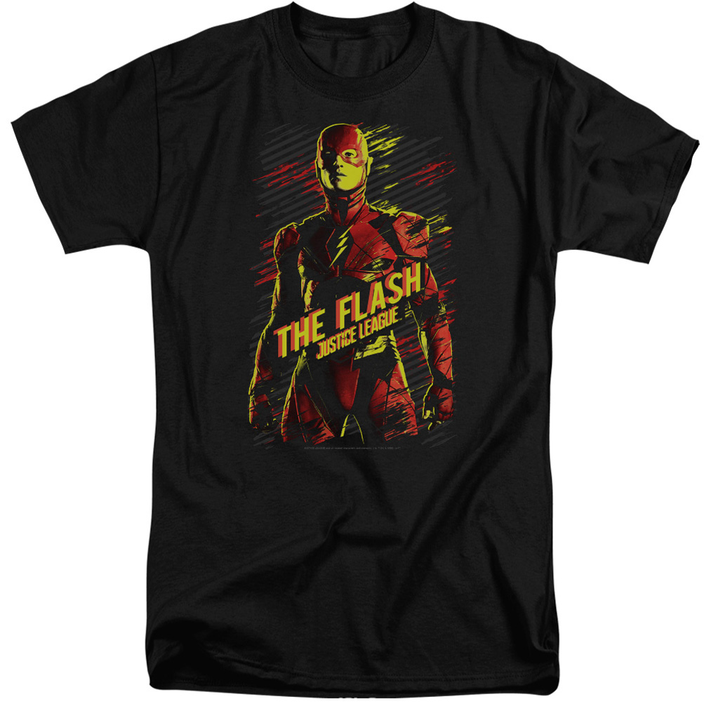 Justice League Movie Shirt The Flash Black Tall T-Shirt - Justice ...
