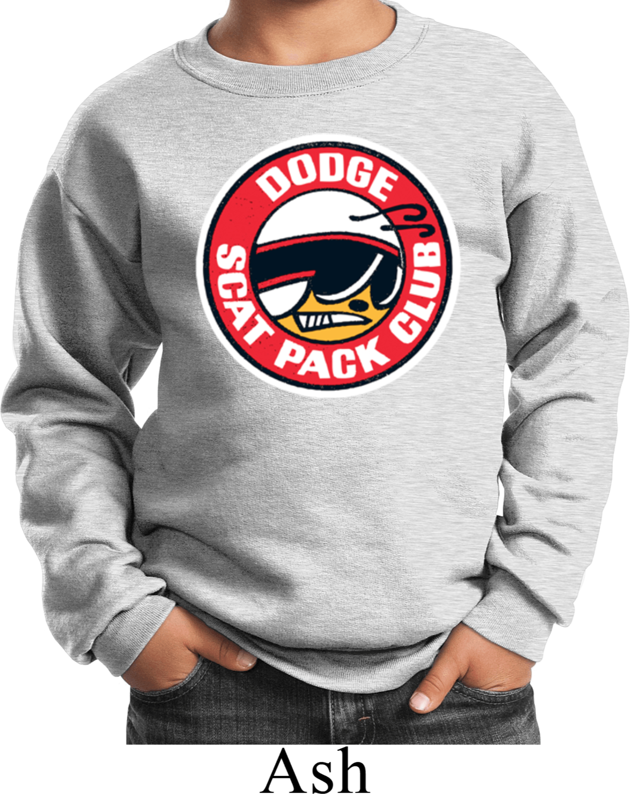 Kids Dodge Sweatshirt Dodge Scat Pack Club Sweat Shirt - Dodge Scat ...