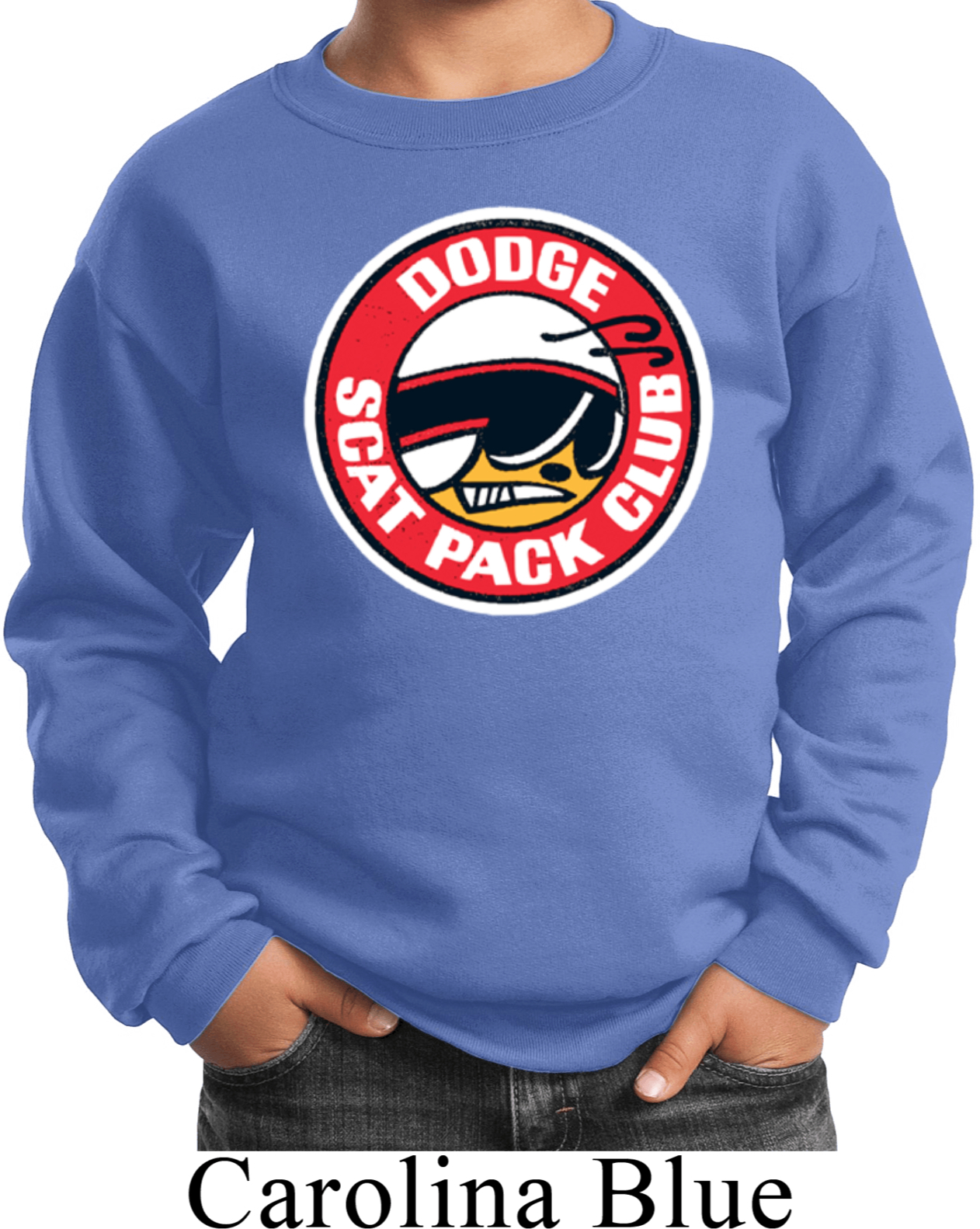 Kids Dodge Sweatshirt Dodge Scat Pack Club Sweat Shirt - Dodge Scat ...