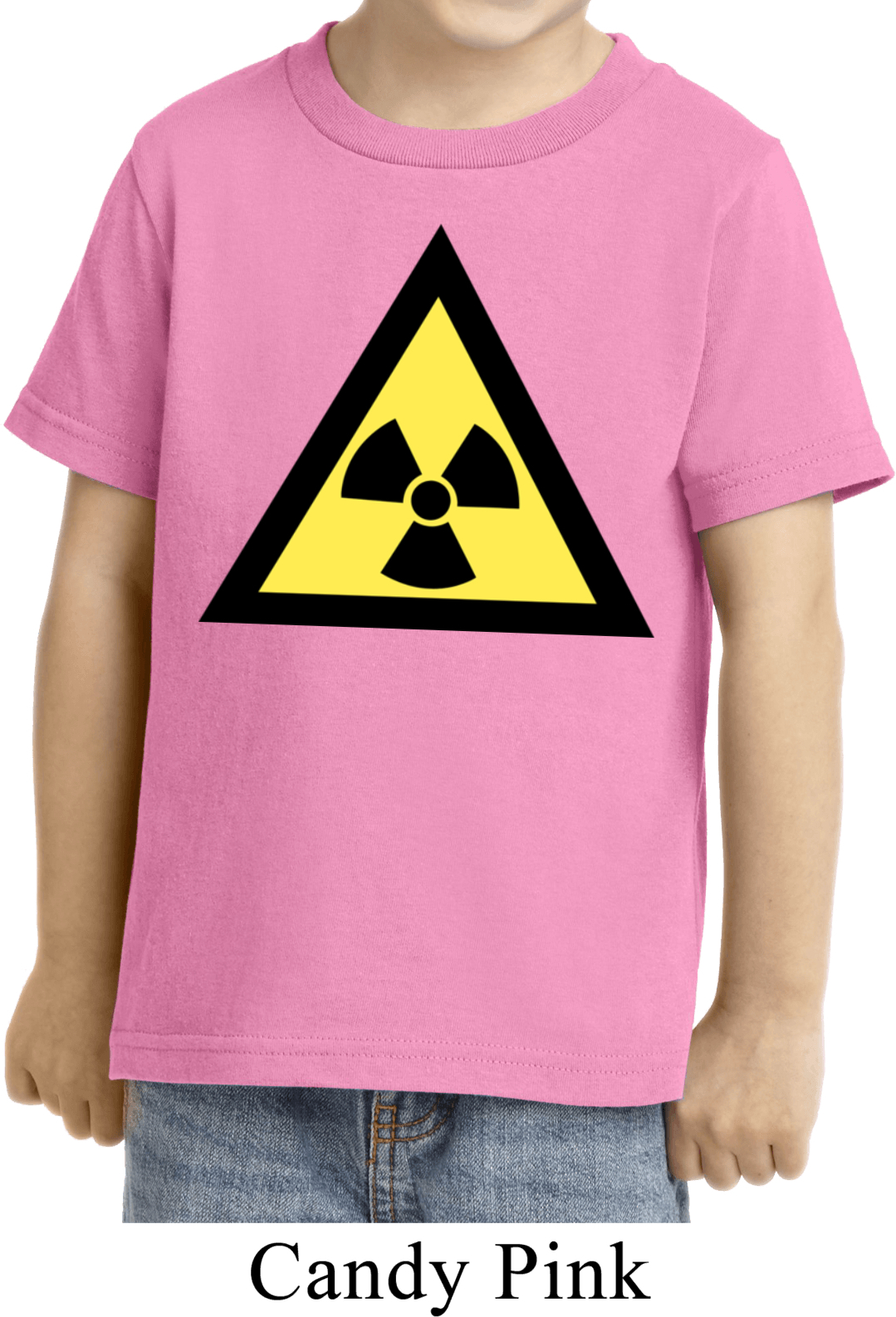 Kids Fallout Shirt Radioactive Triangle Toddler Tee T-Shirt ...