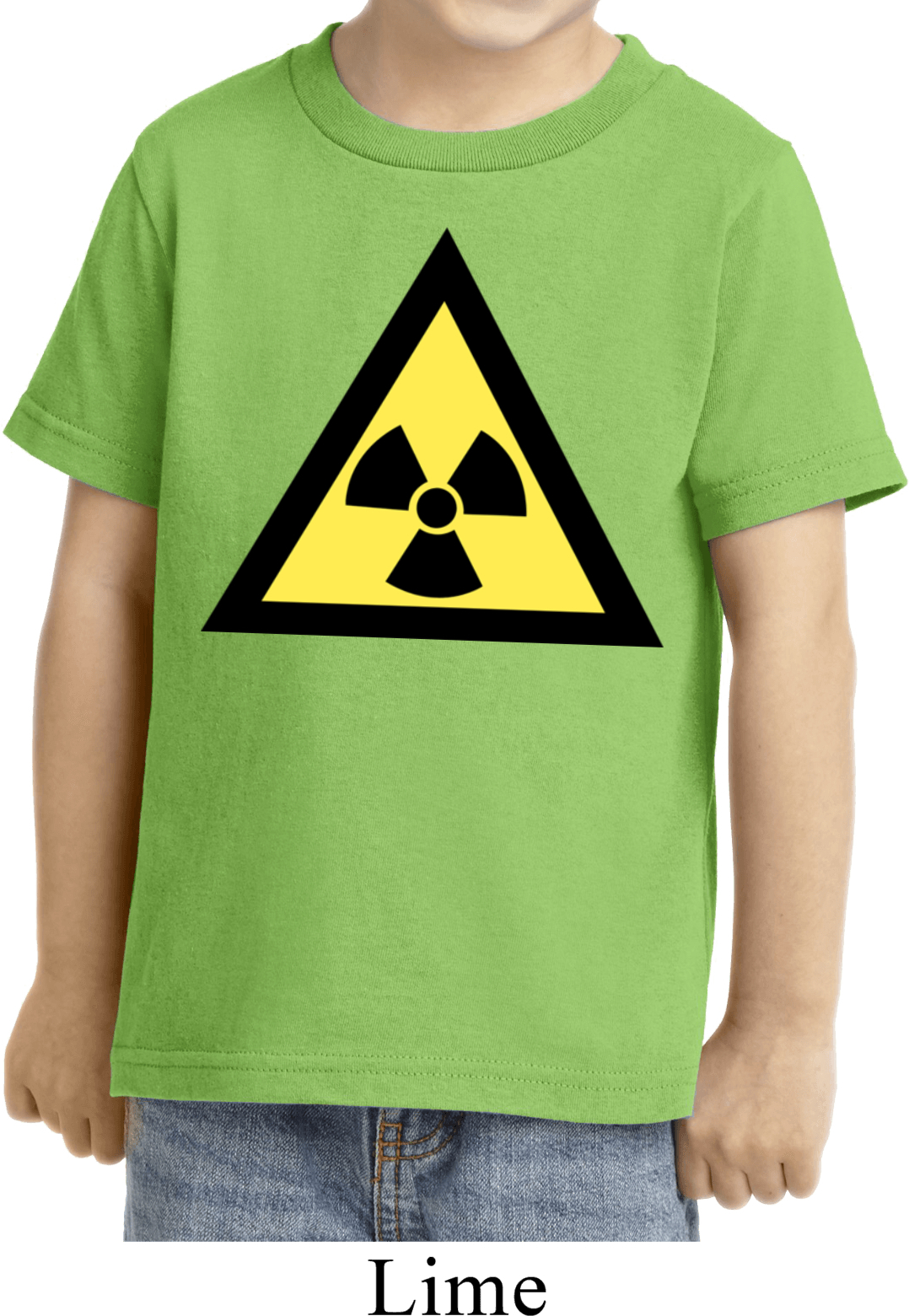 Kids Fallout Shirt Radioactive Triangle Toddler Tee T-Shirt ...