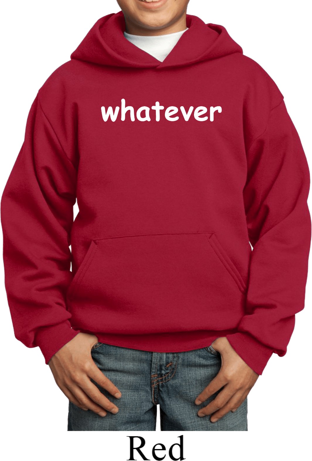Kids Whatever Youth Hoodie - Whatever Kids Shirts